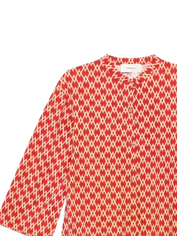 Malìparmi Geometric Print Kaftan