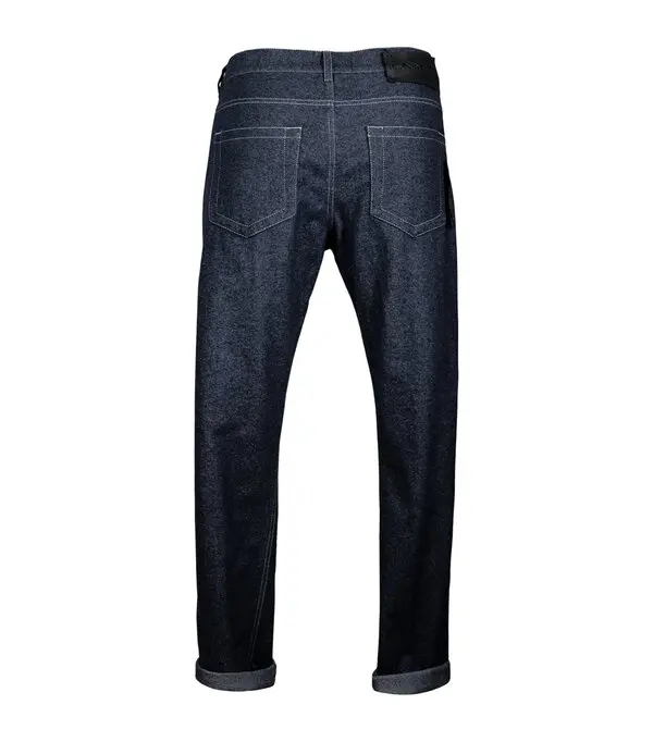 ALAN SCOTT Cashmere-blend Relaxed Jeans
