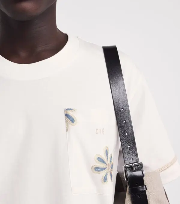 CHE Cotton Embroidered Daisel T-shirt
