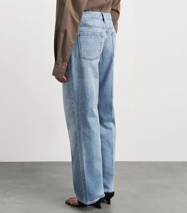 7 For All Mankind Stovepipe Straight Jeans