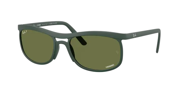 Ray-ban Rb4452 Sunglasses - Green Polarized+