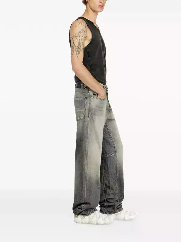 DIESEL® D-macro Relaxed-fit Denim Jeans
