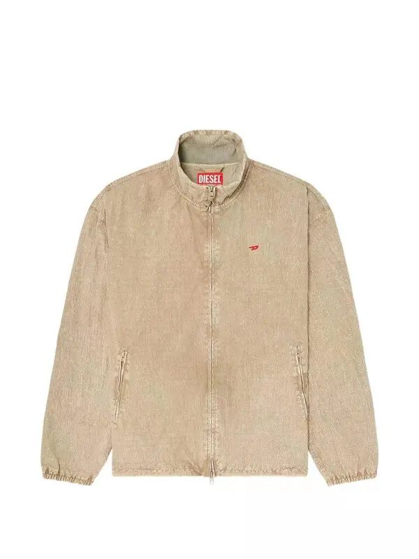 DIESEL® Logo Detail Zip-up Jacket