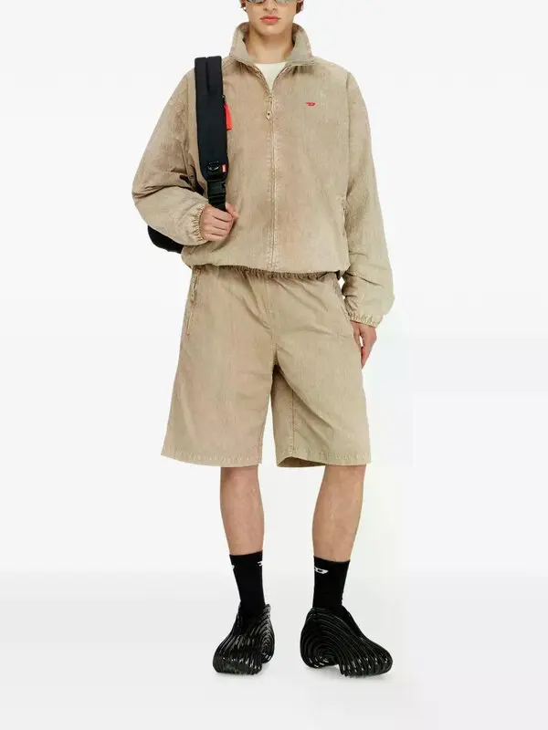 DIESEL® Logo Detail Zip-up Jacket