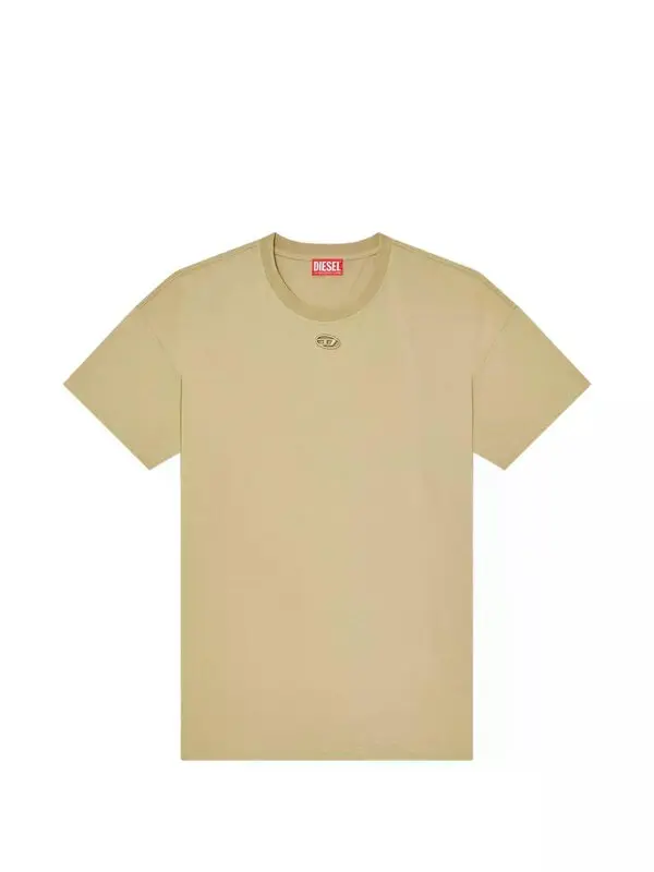DIESEL® Embroidered-logo Cotton T-shirt