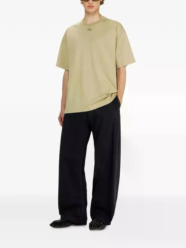 DIESEL® Embroidered-logo Cotton T-shirt