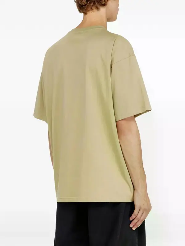DIESEL® Embroidered-logo Cotton T-shirt