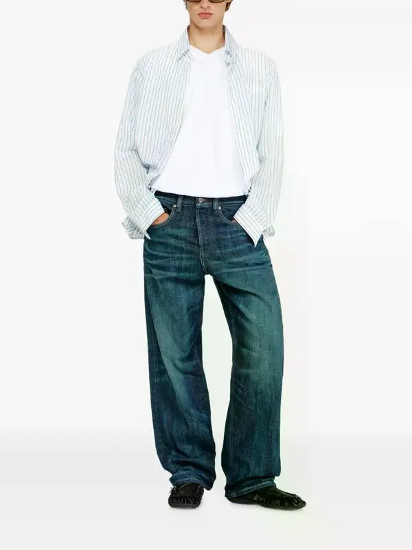 DIESEL® 2001 D-macro-sel Jeans Wide Leg, Low Rise