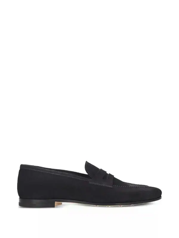 Premiata Suede Panel Loafers
