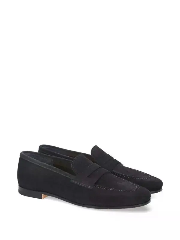 Premiata Suede Panel Loafers