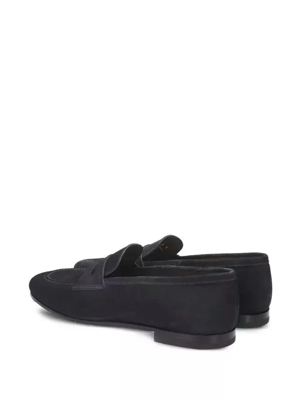 Premiata Suede Panel Loafers
