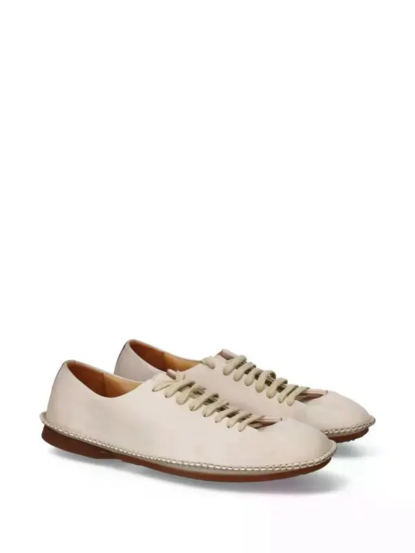 Premiata Lace-up Stitched Sneakers