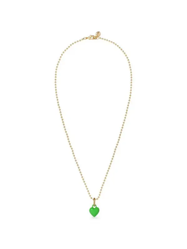 ROXANNE ASSOULIN Itsy Bitsy Heart Charm Necklace - Gold
