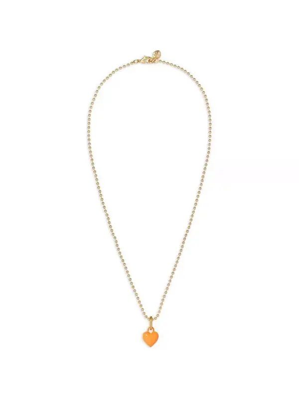 ROXANNE ASSOULIN Itsy Bitsy Heart Pendant Necklace - Gold