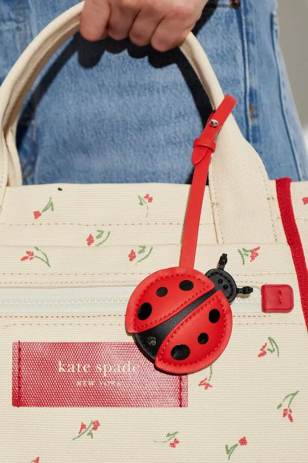 Kate Spade New York Ladybug Leather Bag Charm