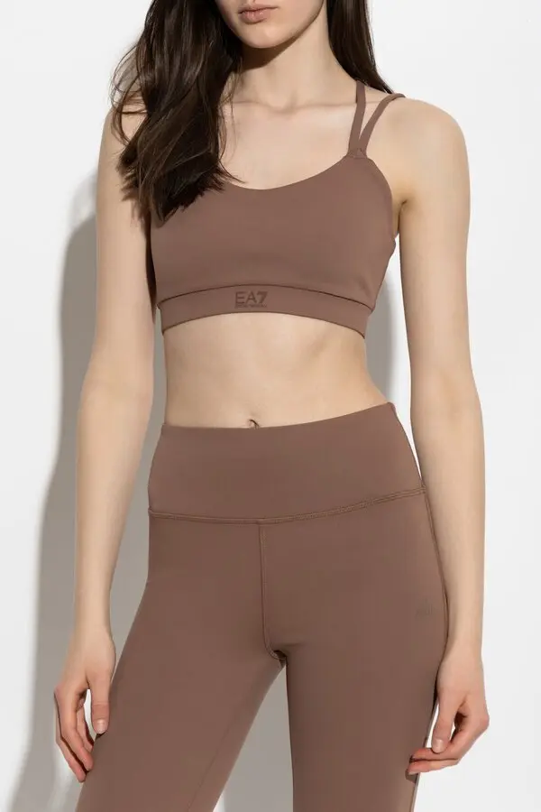 EA7 Training Top With Crisscross Straps