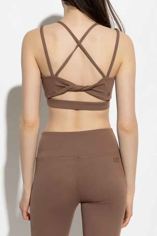 EA7 Training Top With Crisscross Straps
