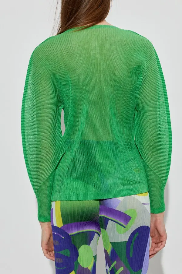 Issey Miyake Pleated Top
