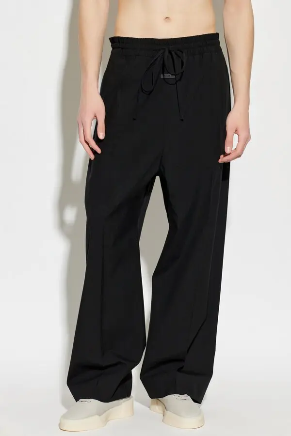 Fear Of God Wide-leg Trousers - Black
