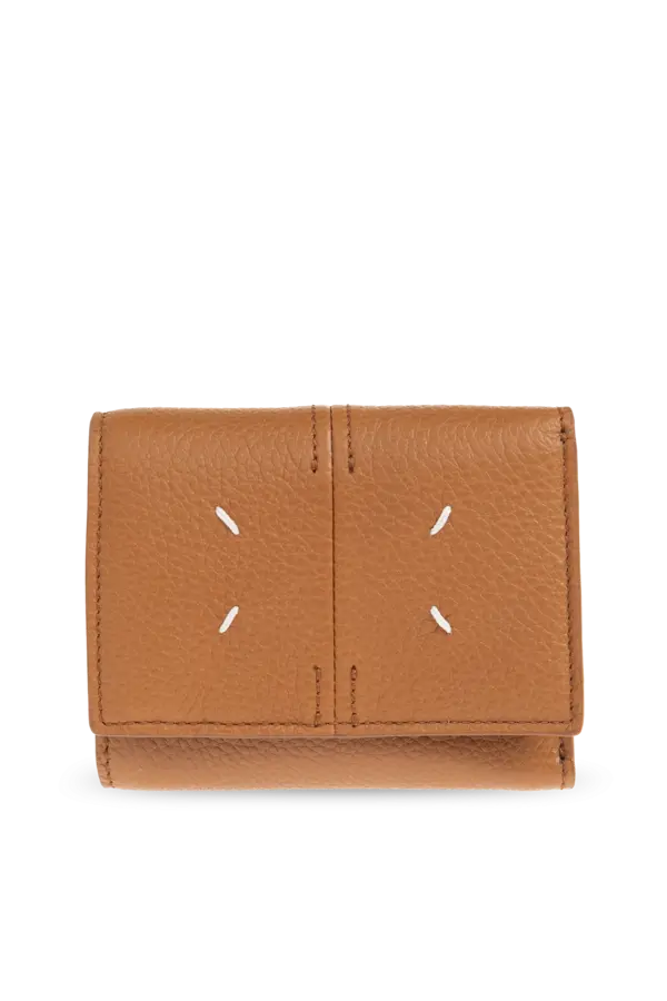 MAISON MARGIELA Leather Wallet - Brown