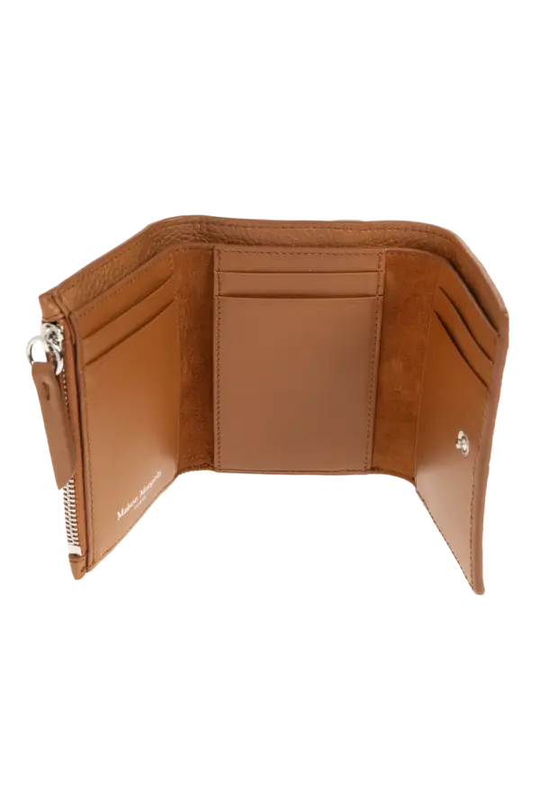 MAISON MARGIELA Leather Wallet - Brown