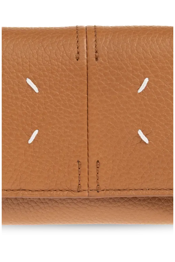 MAISON MARGIELA Leather Wallet - Brown
