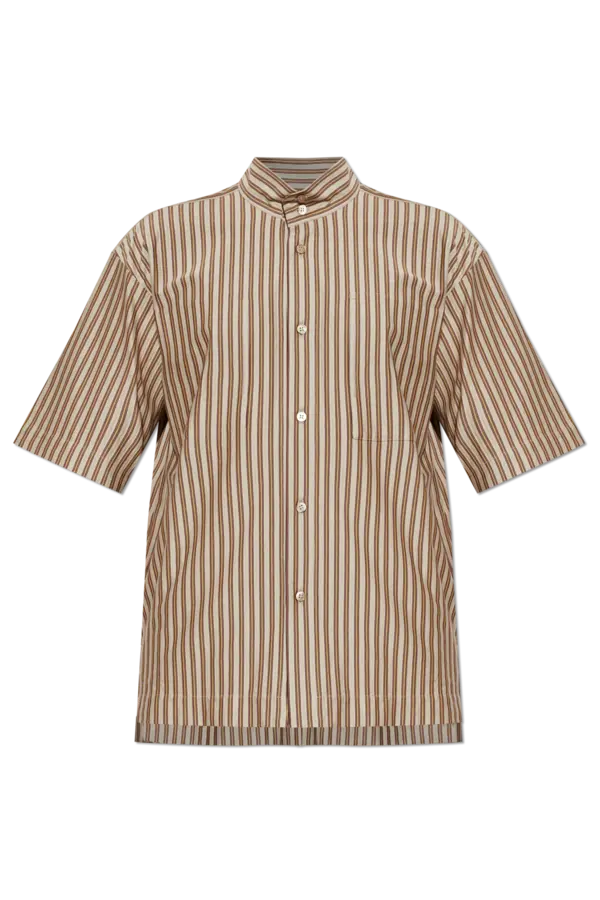 Issey Miyake Shirt With Pocket - Beige