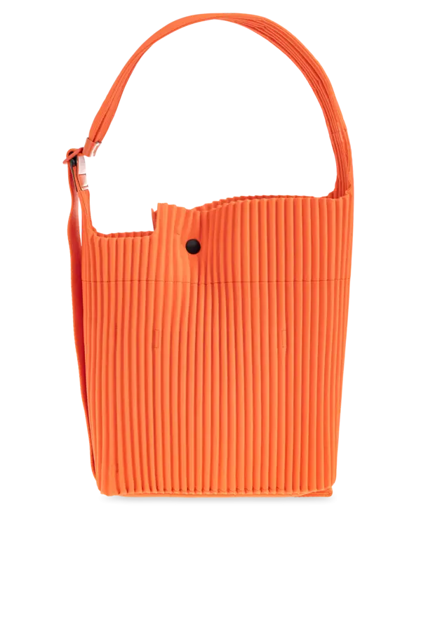 Issey Miyake Pleated Bag - Orange