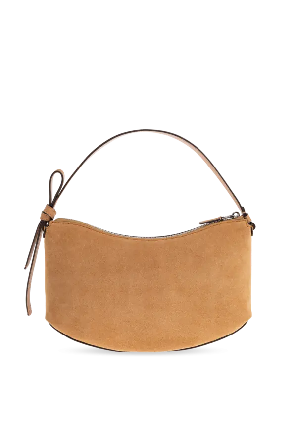 Kate Spade New York Loop" Shoulder Bag In Suede - Beige