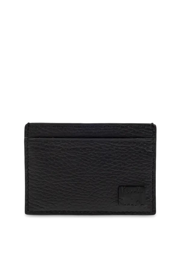 Paul Smith Leather Card Holder - Black