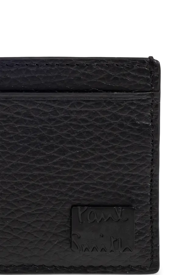 Paul Smith Leather Card Holder - Black