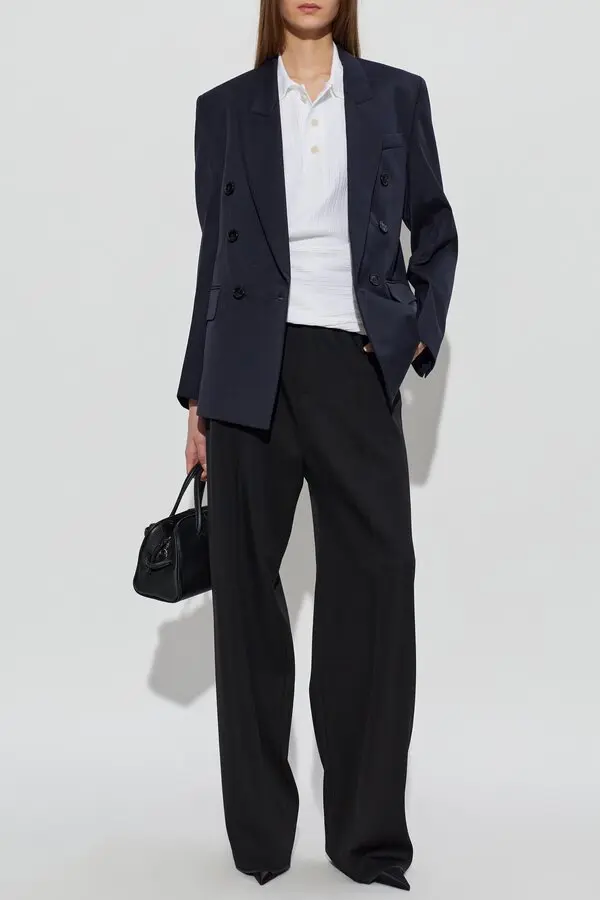 Victoria Beckham Double-breasted Blazer - Black