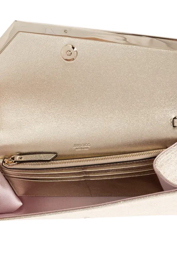 JIMMY CHOO Emmie Clutch Bag - Gold