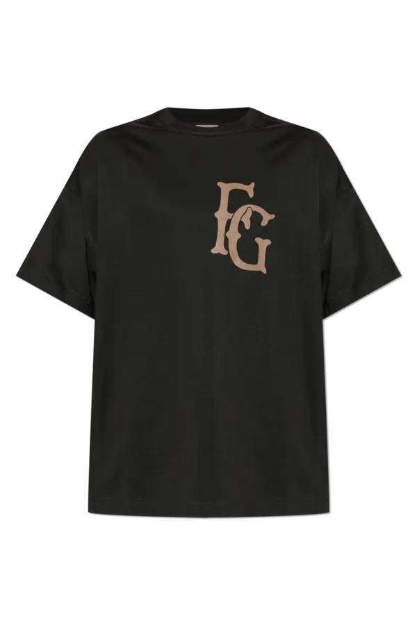 Fear Of God T-shirt With Print - Black