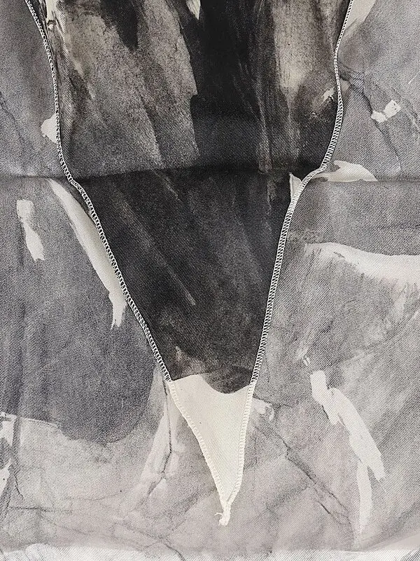 ALYSI Silk Foulard - Black