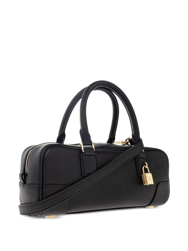 Loewe Amazona 23 Leather Handbag - Black