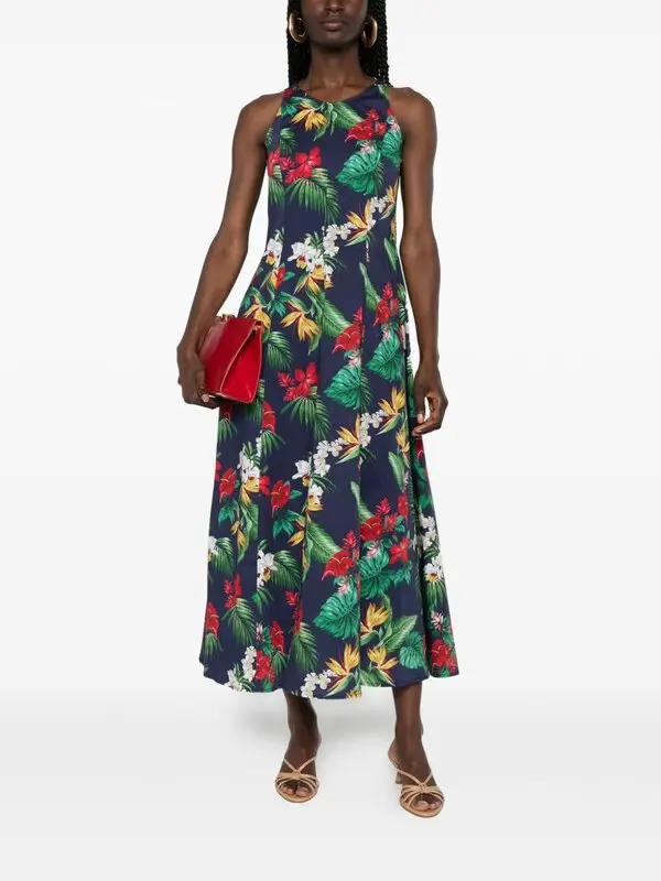ARCHIVIO '67 Printed Midi Dress