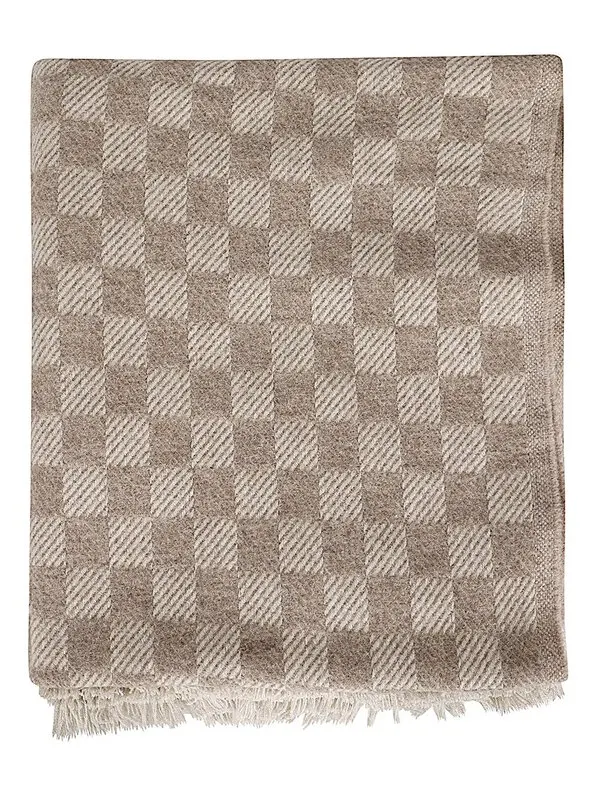 ARMANI/CASA Wool Blanket - Beige