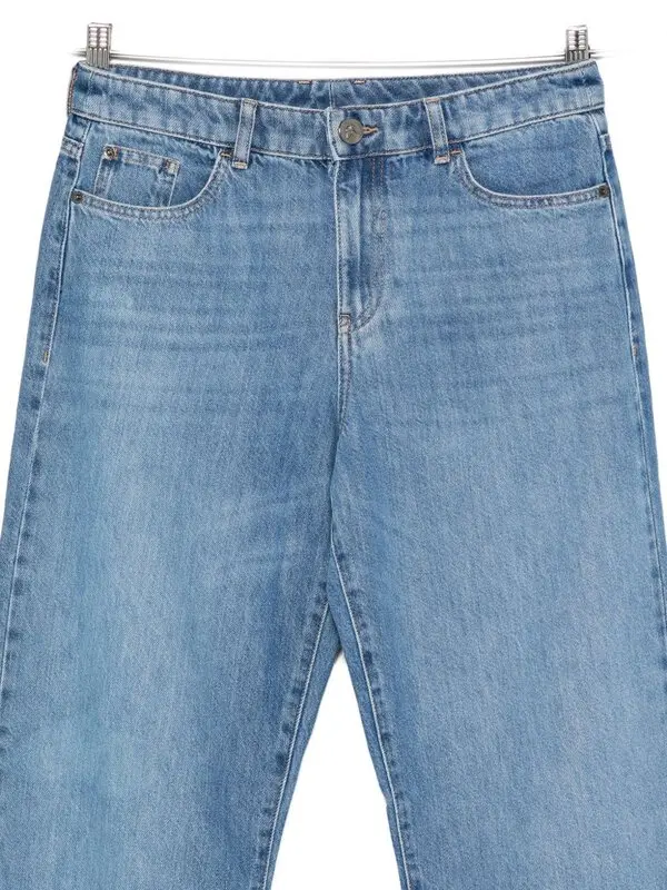Emporio Armani Cotton Denim Jeans - Blue