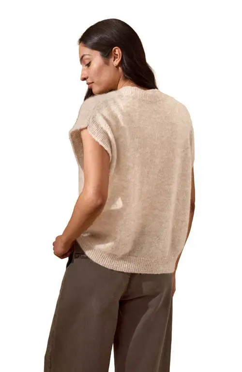 CELTIC & CO. Baby Alpaca-merino Blend V-neck Cardigan With Grown-on Sleeves