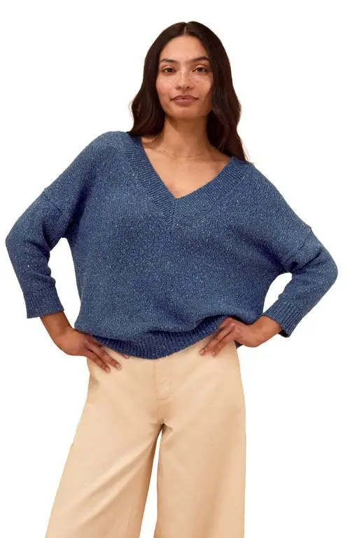 CELTIC & CO. Flecked V-neck Sweater