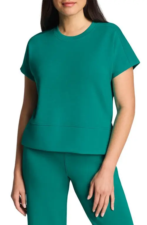 Spanx Air Essentials Crewneck T-shirt - Jade