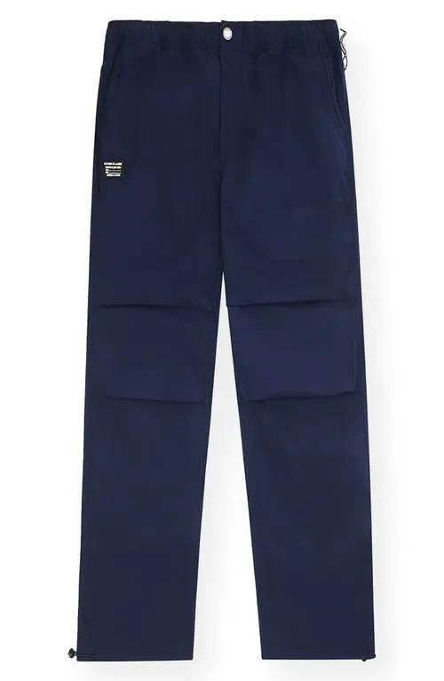 PAPER PLANES Cotton Blend Utility Pants - Navy