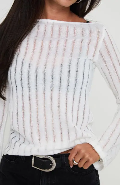Princess Polly Tuppence Open Stitch Sweater