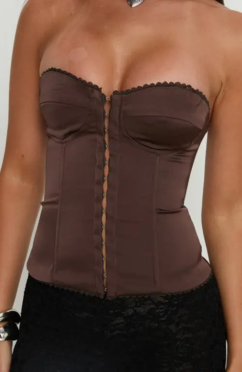 Princess Polly Jazzy Bustier Strapless Corset Top