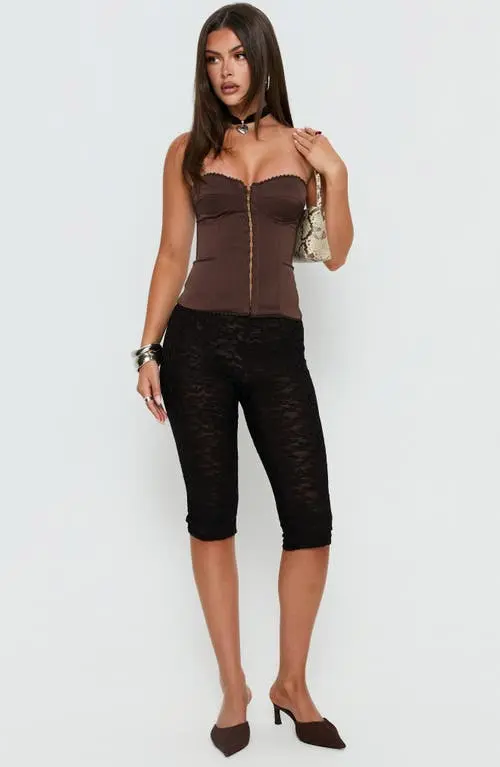 Princess Polly Jazzy Bustier Strapless Corset Top