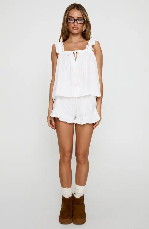 Princess Polly Santabelle Frill Strap Tank