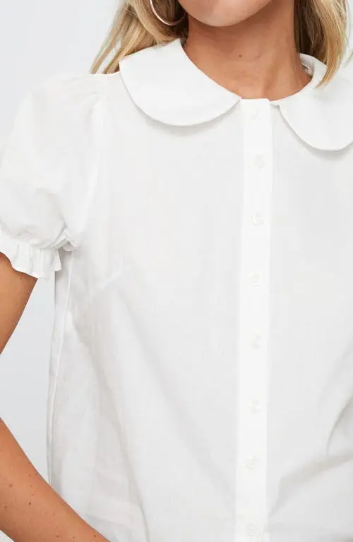 Princess Polly Neverland Puff Sleeve Shirt