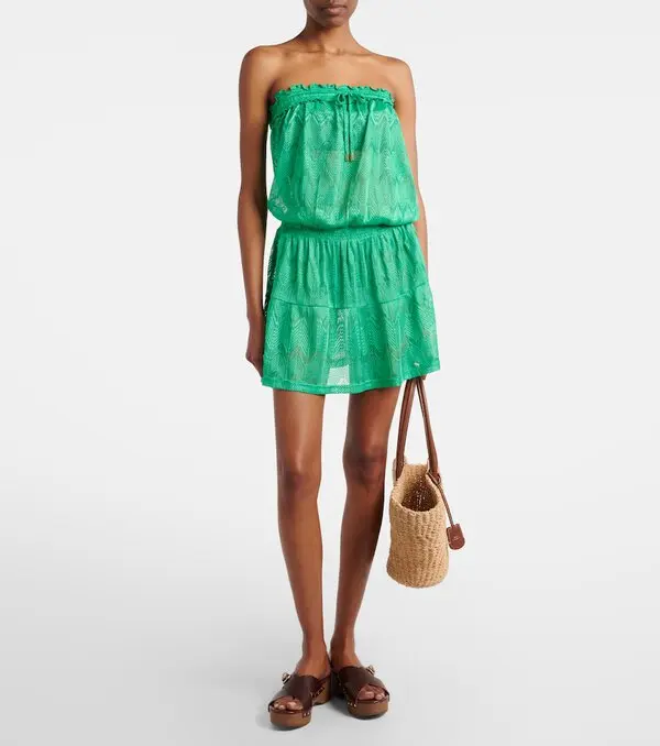 Melissa Odabash Isla Strapless Minidress