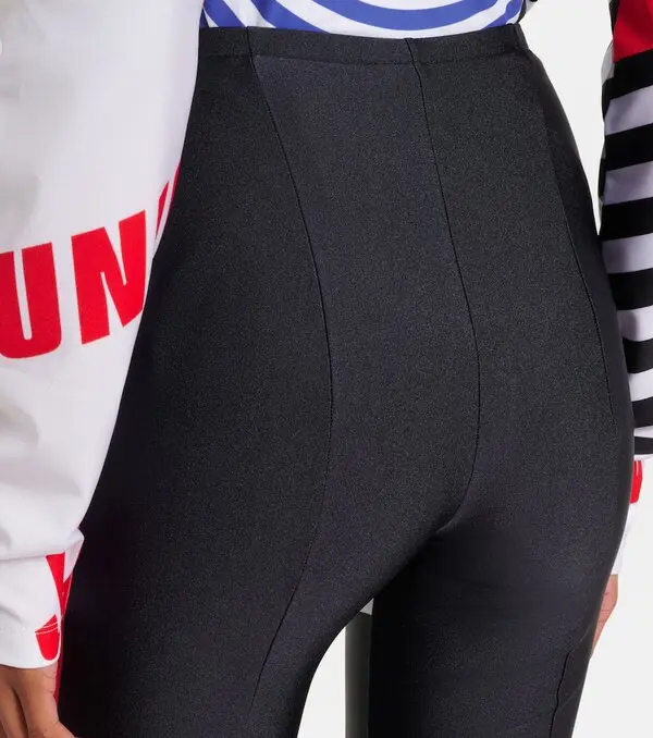 JEAN PAUL GAULTIER Logo Biker Shorts